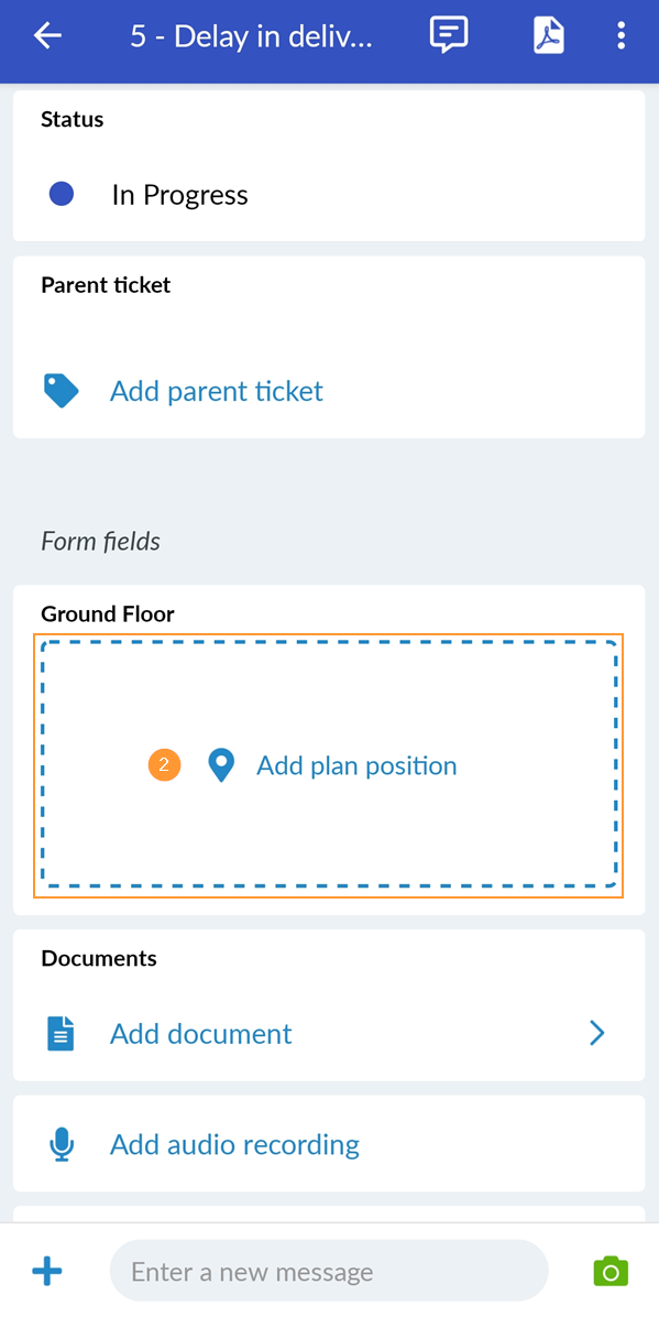 Set, Change or Delete the Plan Position of a Ticket – PlanRadar HelpCenter