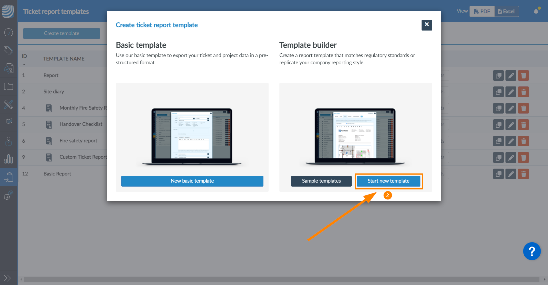 Create Advanced Ticket Report Templates – PlanRadar HelpCenter