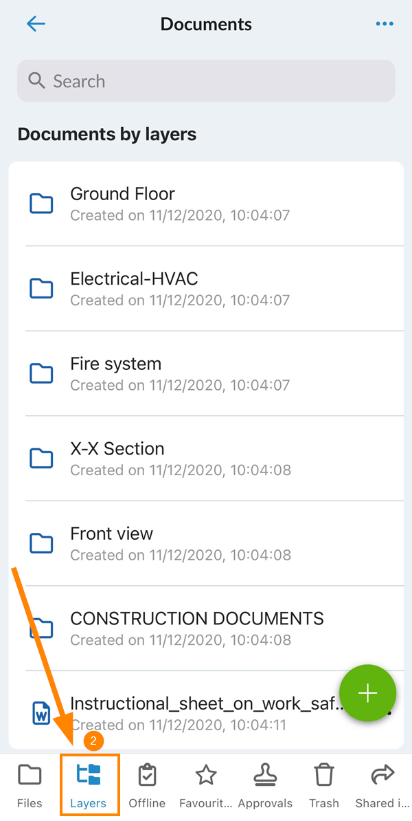 Documents by Layers – PlanRadar HelpCenter