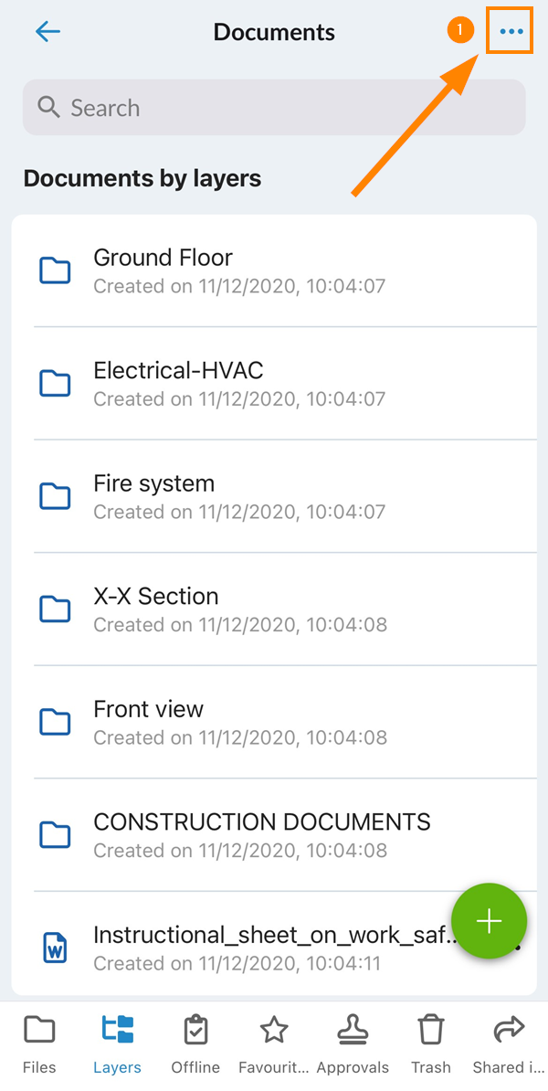 Documents by Layers – PlanRadar HelpCenter
