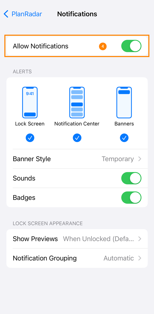 Mobile Push Notifications – PlanRadar HelpCenter
