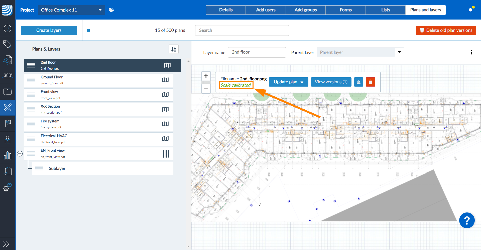 SiteView Plan Requirements – PlanRadar HelpCenter