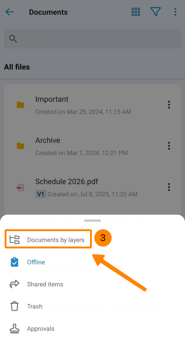 Documents by Layers – PlanRadar HelpCenter