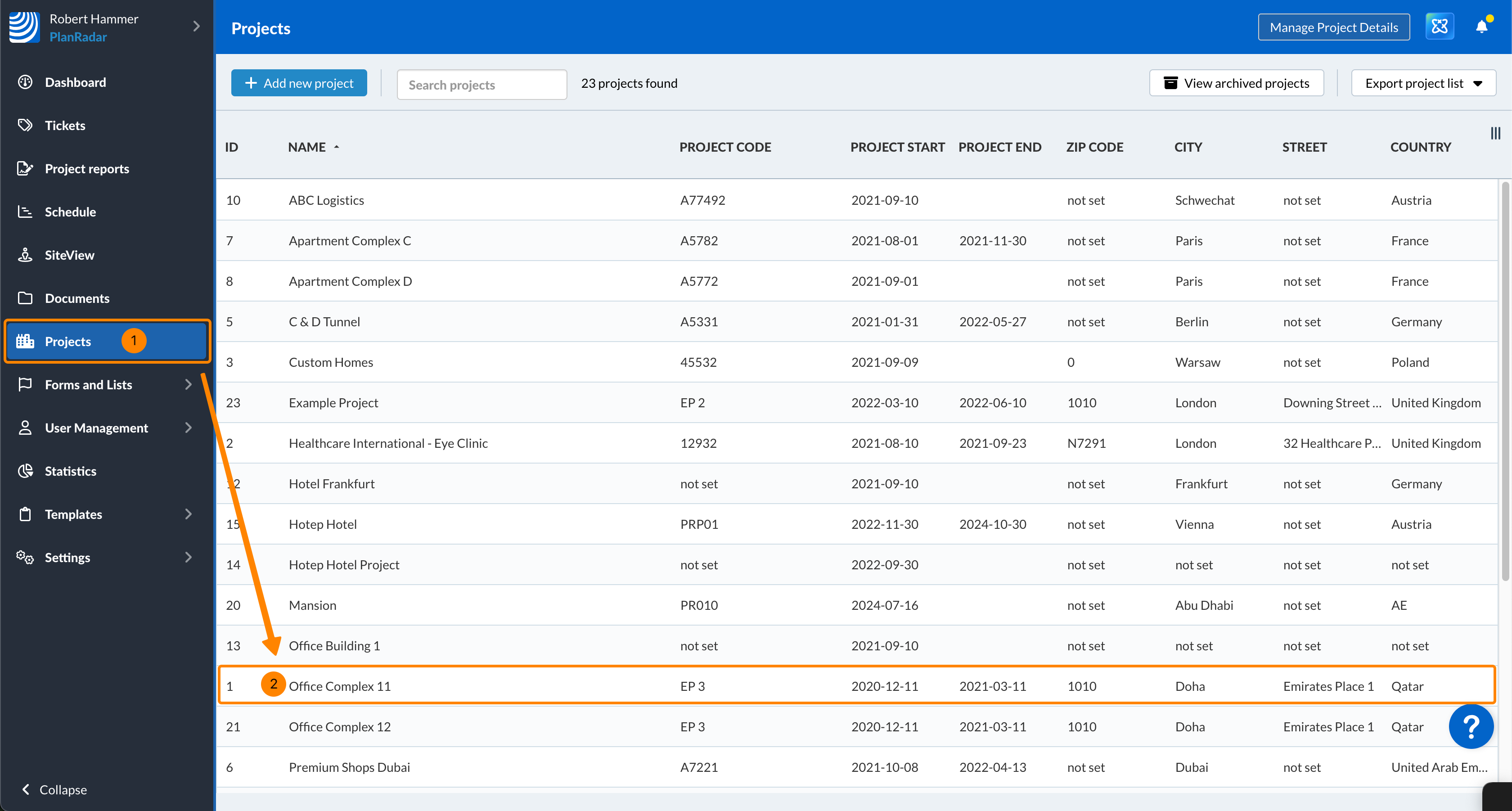 Update Plans – PlanRadar HelpCenter